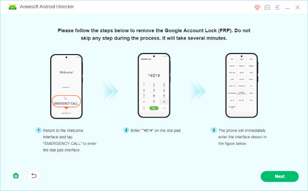 Aiseesoft Android Unlocker – Remove Any Android Screen Lock & Bypass FRP