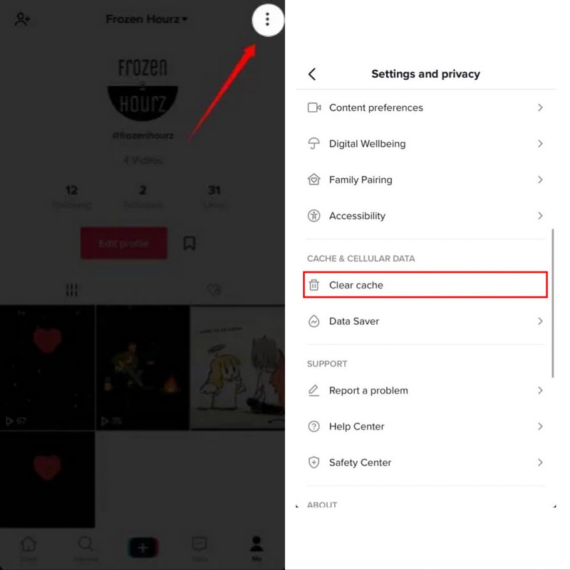 How to Clear TikTok Cache on Your iPhone/Android How to Clear TikTok Cache on Your iPhone/Android