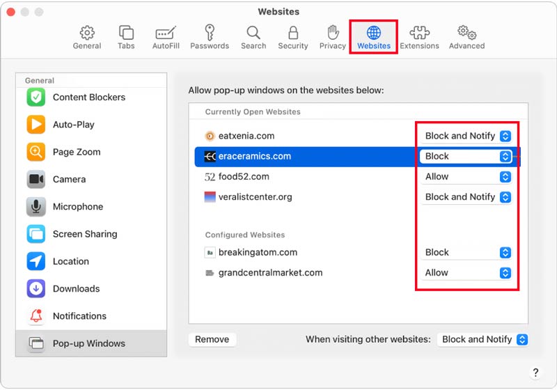 How To Enable Or Disable Pop Up Blocker On Mac Safari 2023