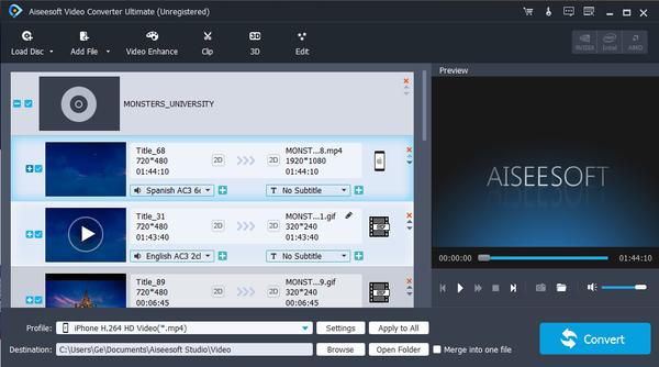 Top 6 MakeMKV Alternatives to rip Blu-ray and DVD to Any Other Format