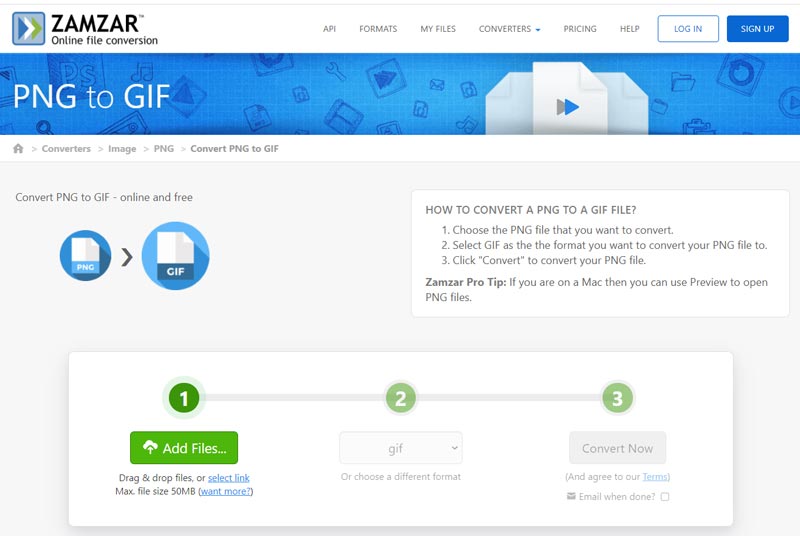 PNG to GIF - How to Convert PNG to GIF with 3 Best GIF Makers